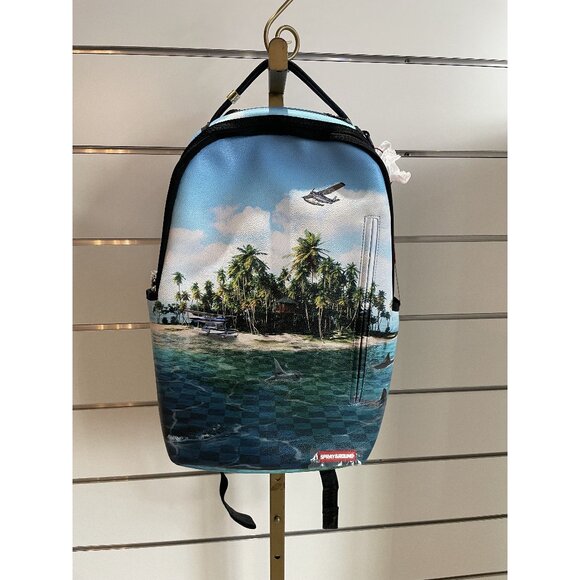 Sprayground | Other | Sprayground Island Of The Sharks Dlxsv Backpack ...